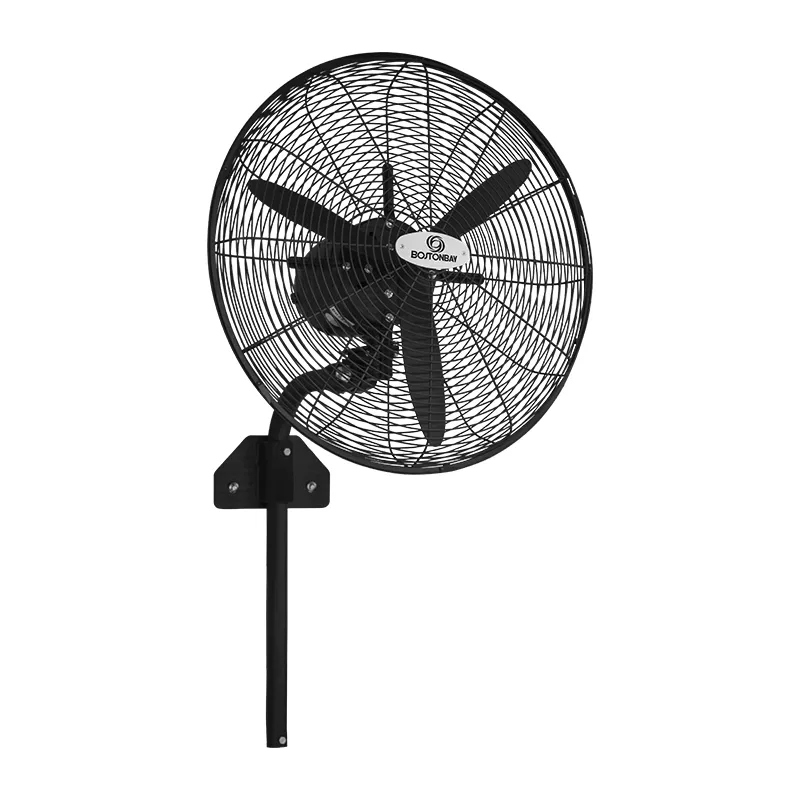 BOSTON BAY FAN DFP500-TW BLACK METAL WALL INDUSTRIAL