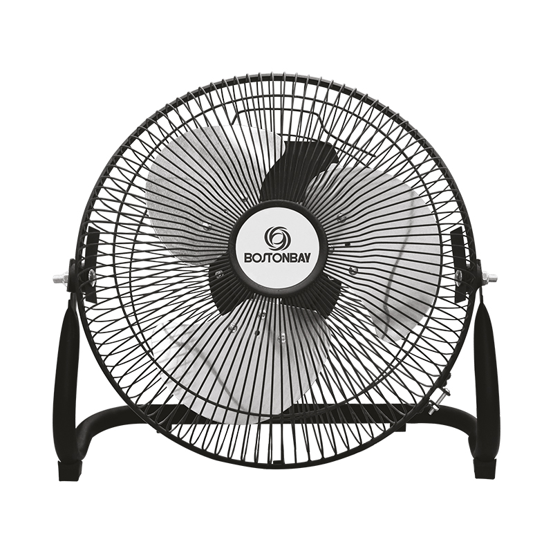 BOSTON BAY FAN FE2-40 BLACK METAL FLOOR INDUSTRIAL