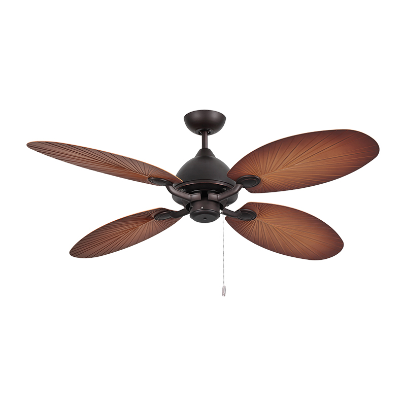 BOSTON BAY CEILING FAN 4CM55RB+PALM BRONZE ABS BLADE