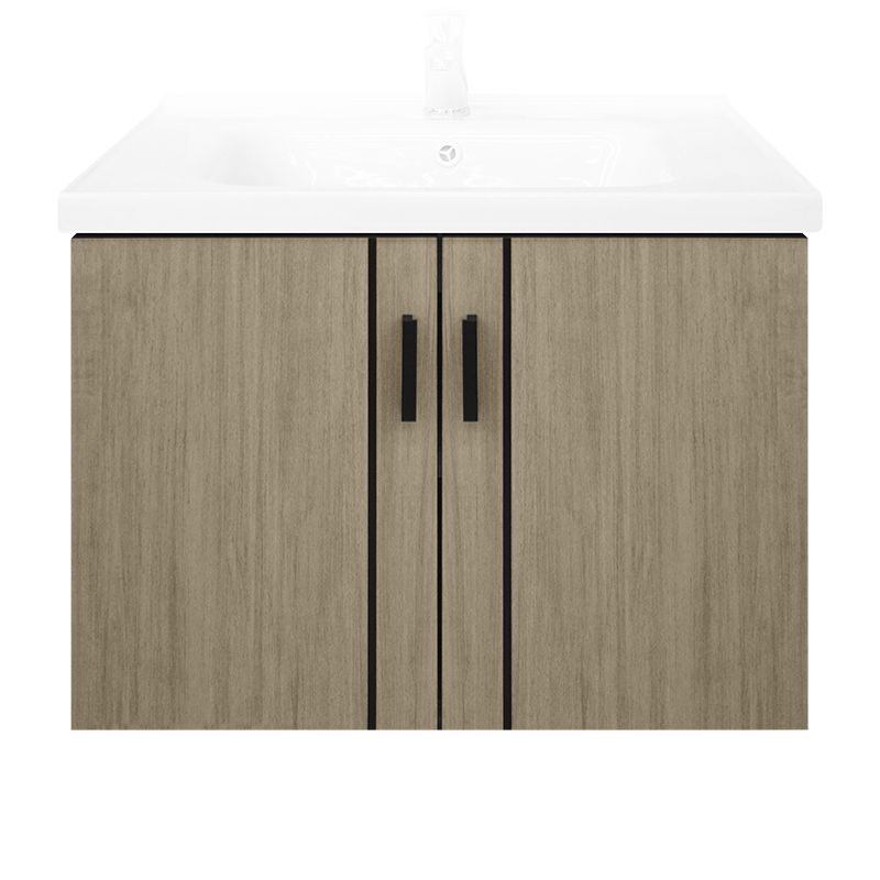 RAVONI CABINET CARACAS CRB0622-T007-60 BROWN PLYWOOD 2 DOOR