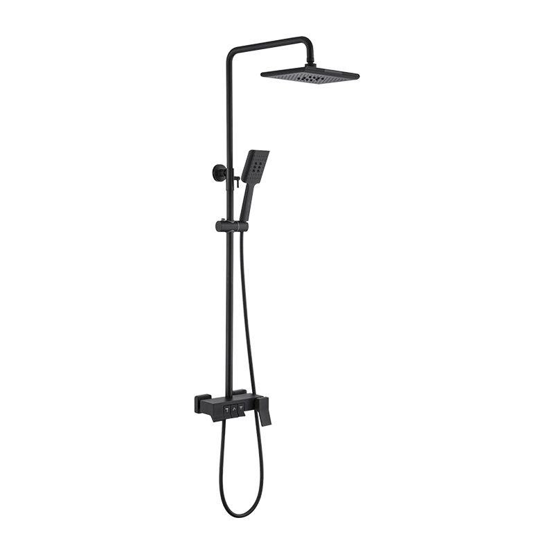 SHOWER COLUMN LA FONZA SLT1024-LF805A4-BK BRASS