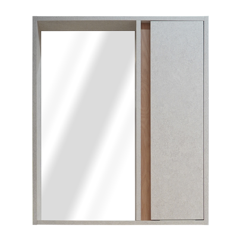 LA FONZA MIRROR WALTZ MLB1024-T038-60 CHROME STAINLESS STEEL WITH SHELF ...