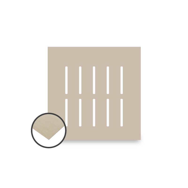 HARDIEFLEX EAVES 405340 NATURAL FIBER CEMENT SLOTTED Nexgen