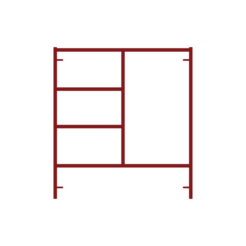 XTEND MASON FRAME MF-01 RED METAL FRAME STANDARD