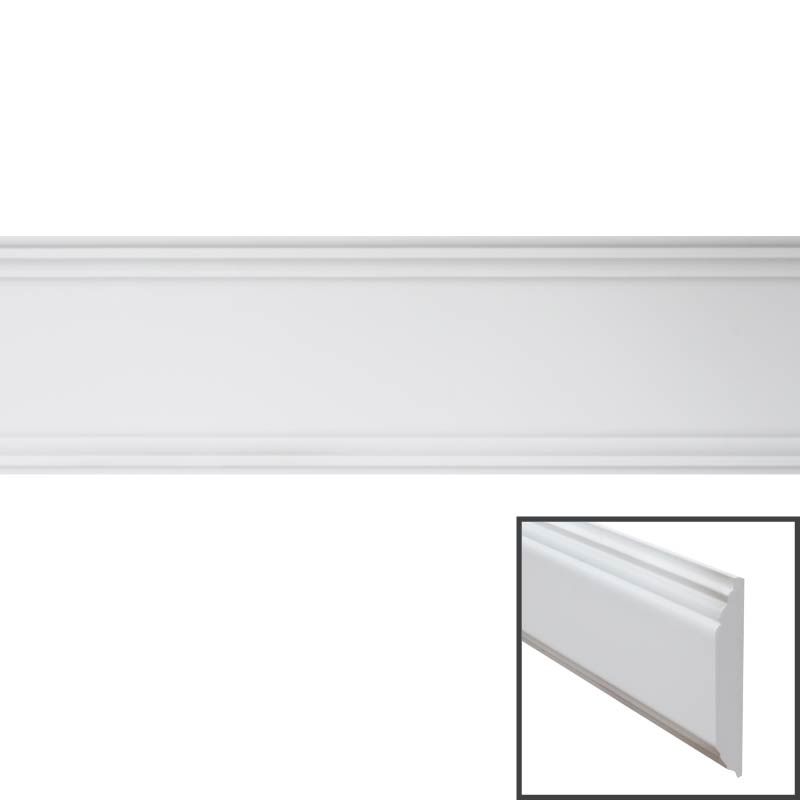 DESIGNCRAFT MOULDING MDK0721-DC41 PRIMED WHITE WOOD PCW
