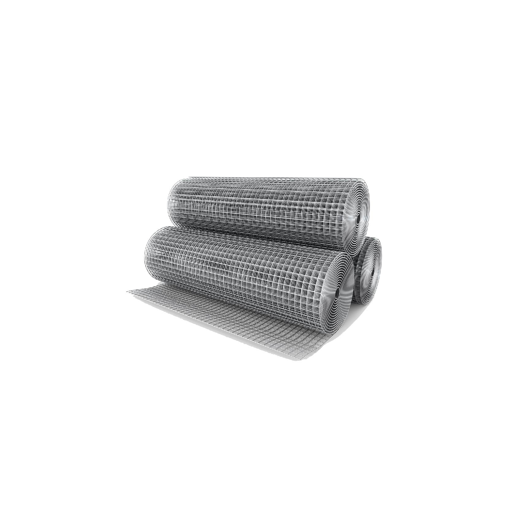WELDED WIRE SHIELD 1/2X1/2X3X21M MESH PVC GRN (R)