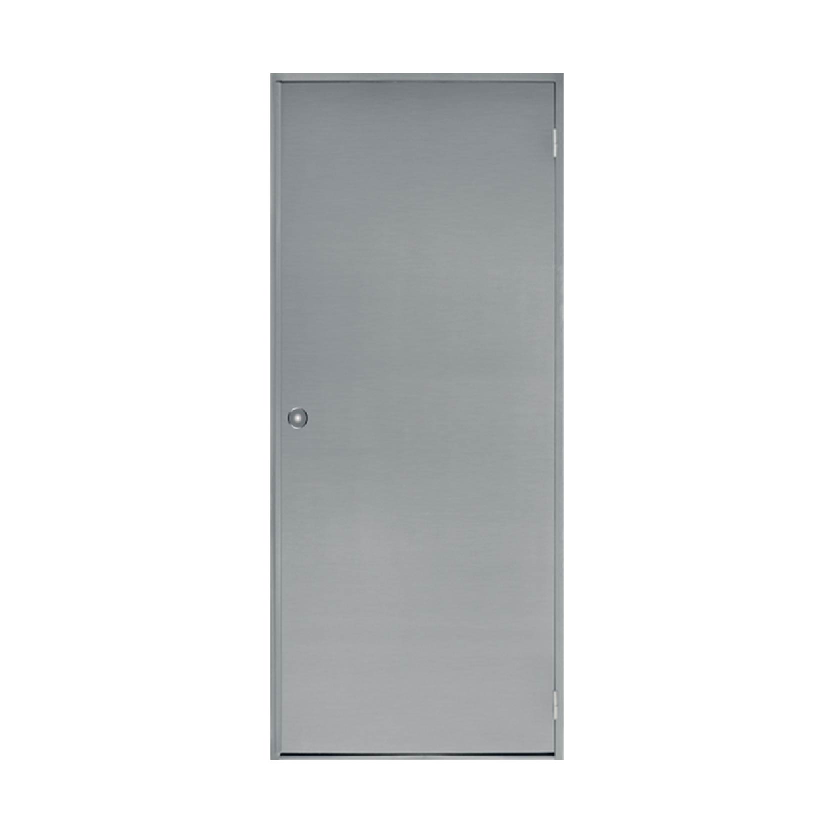 IRON FORGE DOOR STAINLESS STEEL W/ JAMB