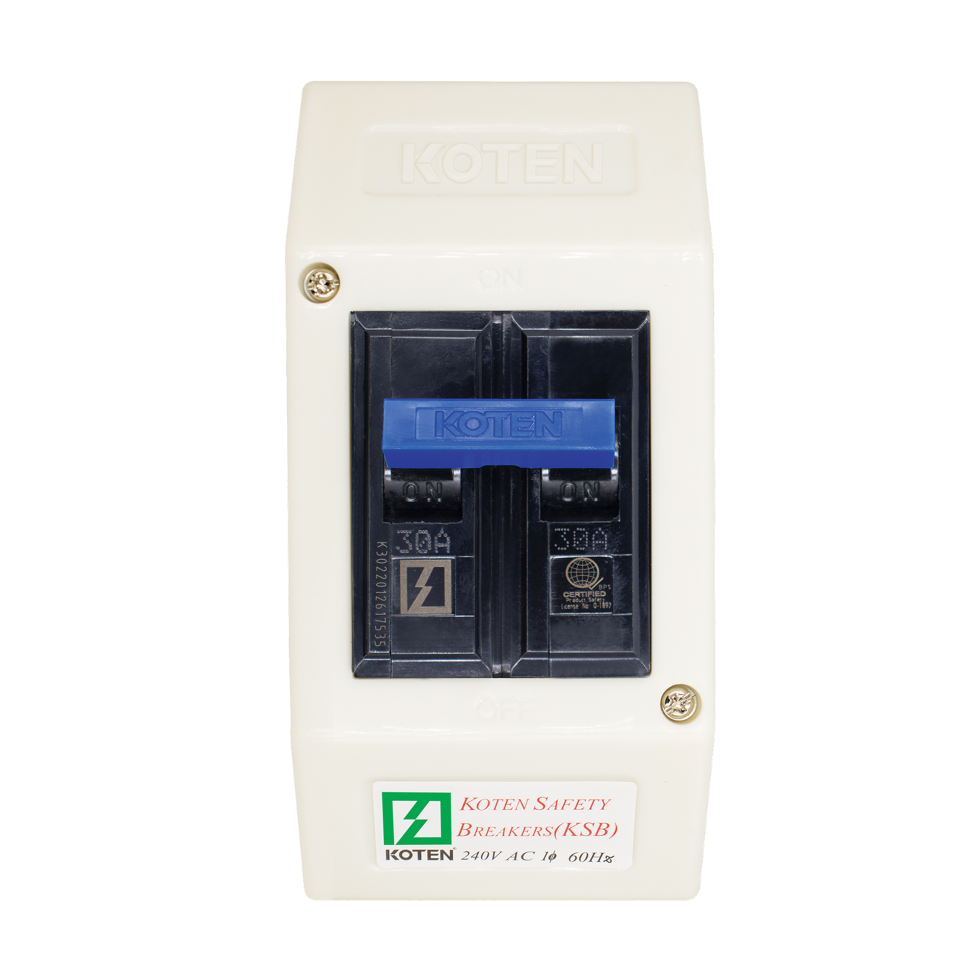 KOTEN SAFETY BREAKER KSB 30A SAFETY 2P