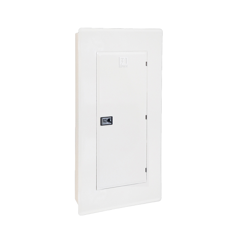 KOTEN PANEL BOARD 6 BRANCHES 3P BEIGE METAL FOR BOLT-ON