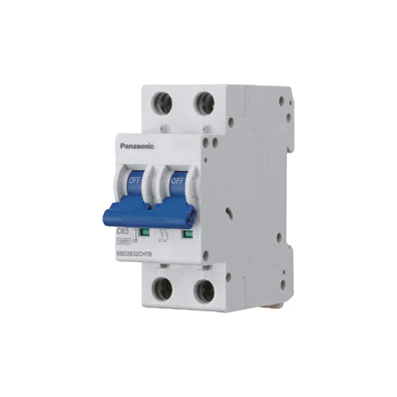 PANASONIC CIRCUIT BREAKER BBD2162CNTB WHITE ABS PLASTIC 16A MINIATURE 2P