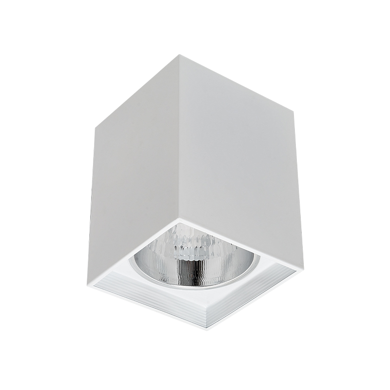 ZIGMA PINLIGHT FIXTURE XM2841HW WHITE SURFACE MOUNTED SQUARE