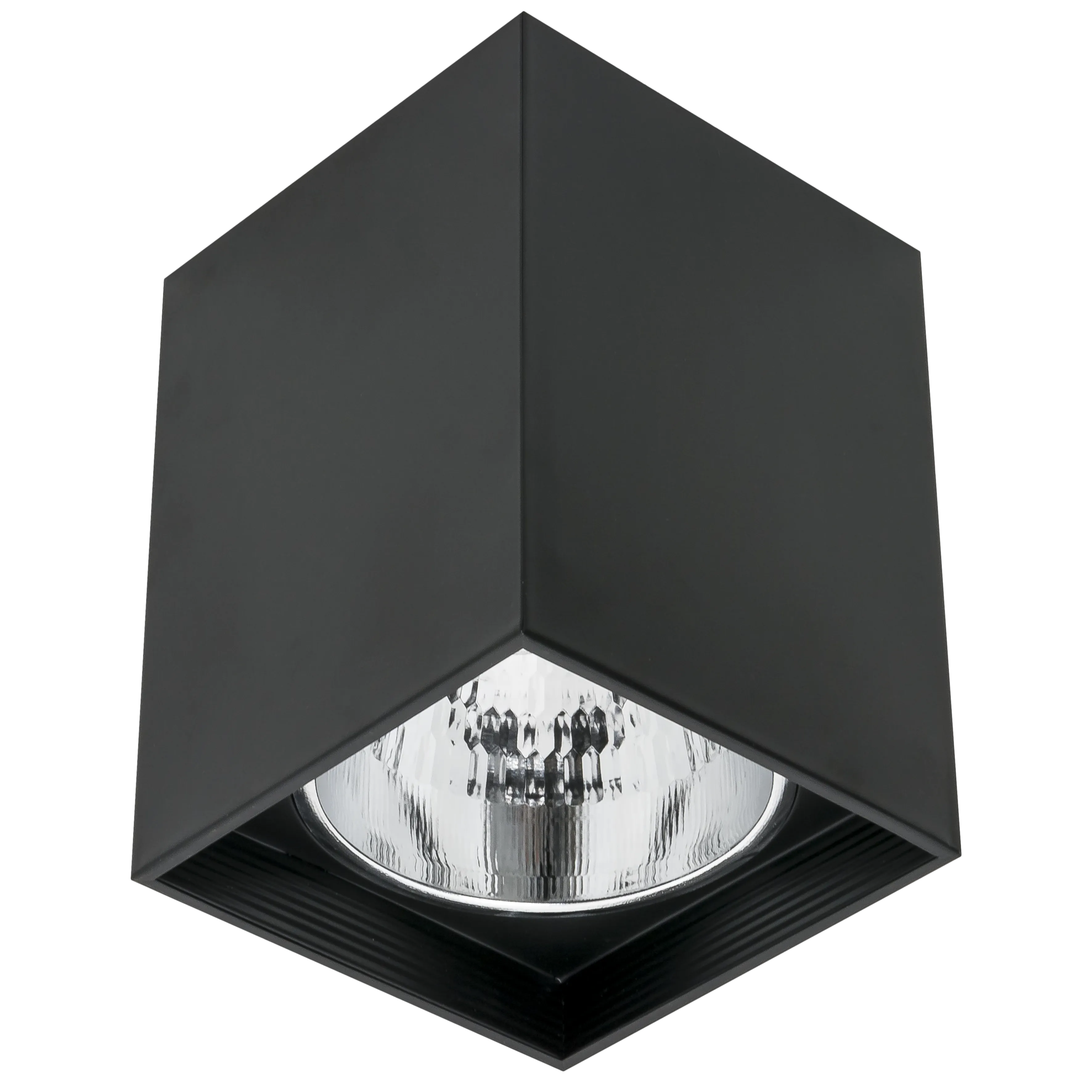 ZIGMA PINLIGHT XM2851H(B) BLACK PLASTIC/METAL SURFACE MOUNTED SQUARE