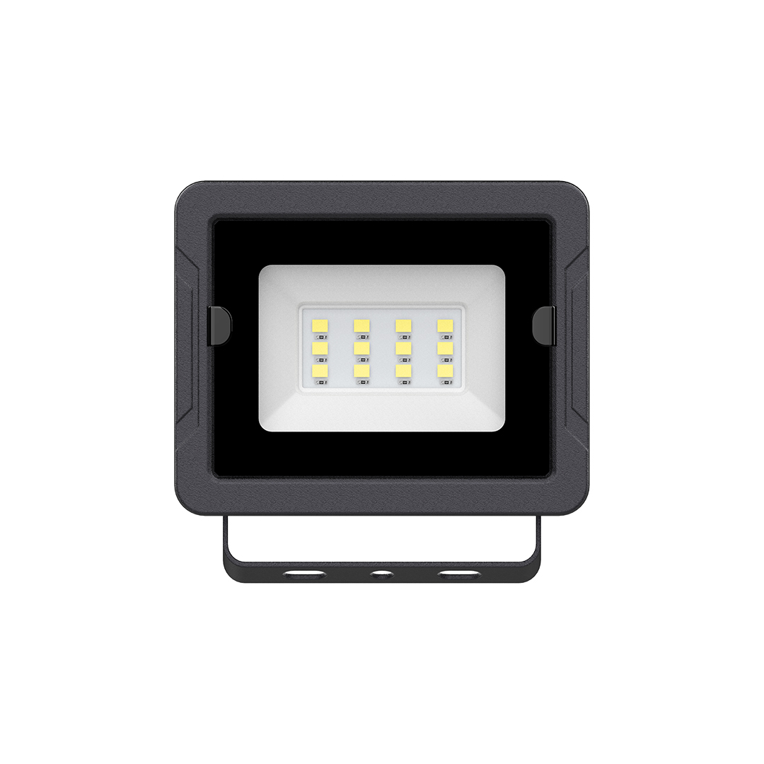 ZIGMA ECO FLOODLIGHT FZET0123-10WTDL BLACK ALUMINUM 10W LED + DAYLIGHT ...