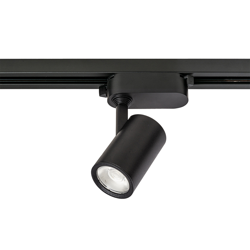 ZIGMA TRACK LIGHTS TLZCM-5WBLK BLACK ALUMINUM 5W 4000K CW FIXED 2 WIRES