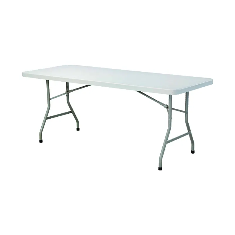 CTX TABLE TCS0321-BT006X001BSW WHITE PLASTIC FOLDING RECTANGLE