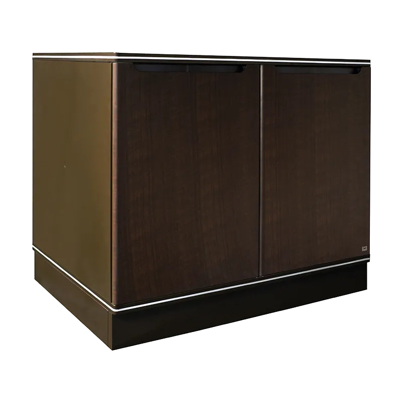 KING COUNTER CABINET PLATINUM WHITE PVC COUNTER