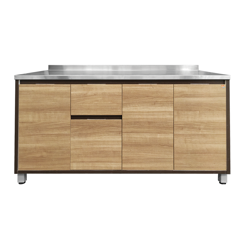 KITCHEN CABINET DIAMOND UNICO FLAT TOP 1.6M SET