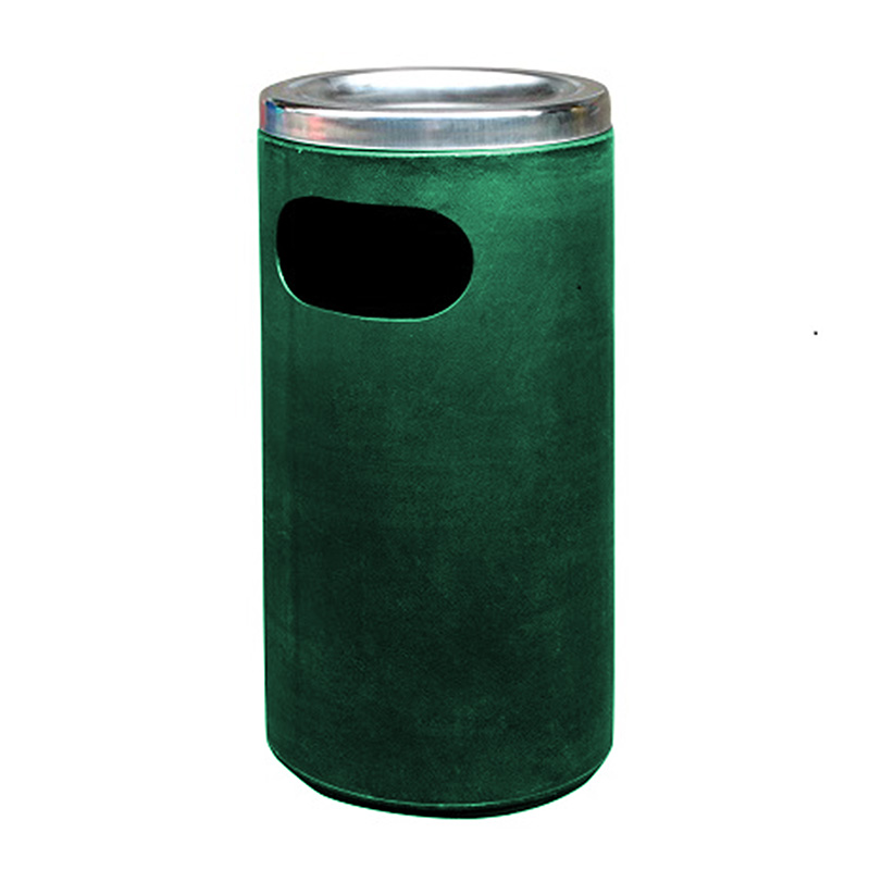 +NFS-TRASH BIN GREEN CARE OD ASH MEDIUM 78L GREEN