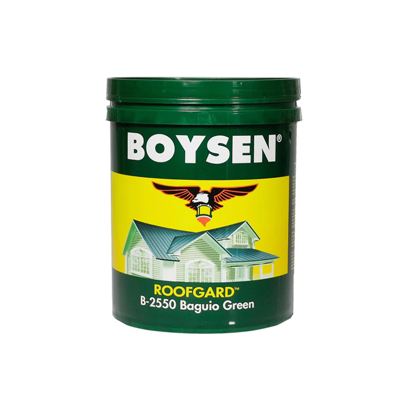 R-PAINT BOYSEN GALROOF BAGUIO GREEN 2550