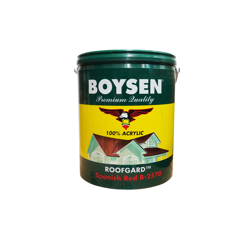 R-PAINT BOYSEN GAL ROOF SPANISH RED 2570