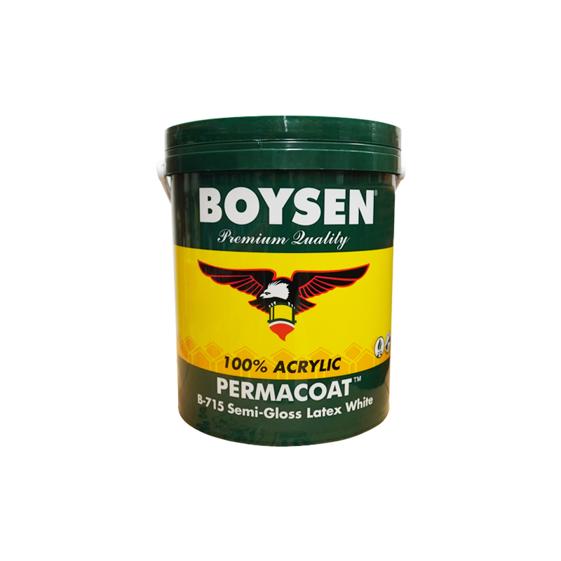 BOYSEN PAINT B715 SEMI-GLOSS LATEX PERMACOAT