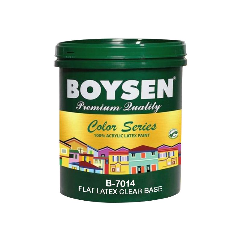 R-PAINT BOYSEN PAIL B7014 FLAT LATEX C.B