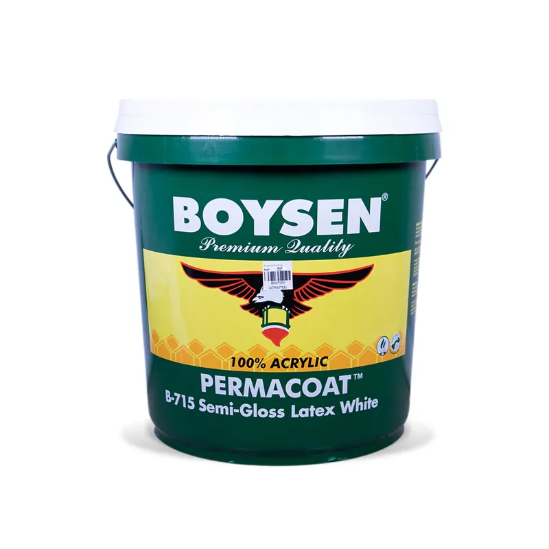 BOYSEN PAINT 715 SEMI GLOSS WHITE LATEX