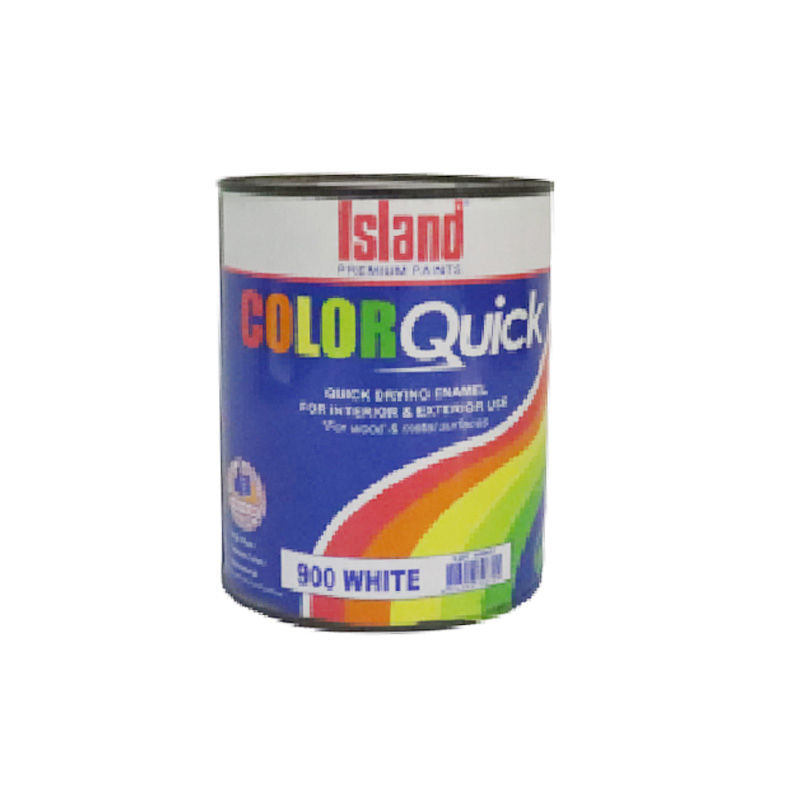 ISLAND PAINT 900 WHITE ENAMEL TOPCOAT GLOSS