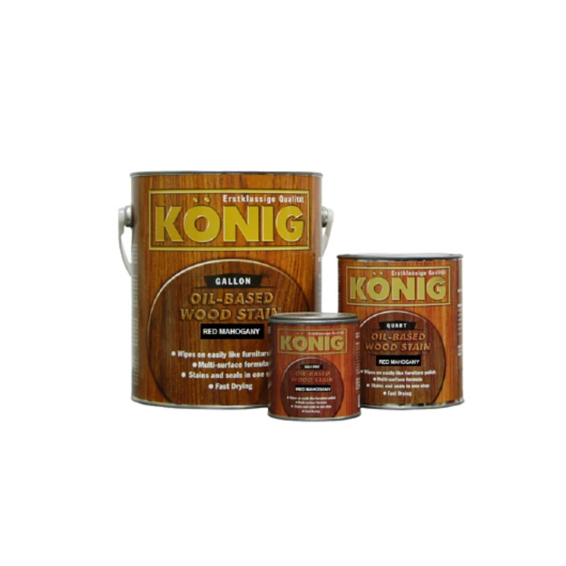 KONIG WOOD STAIN RED MAHOGANY
