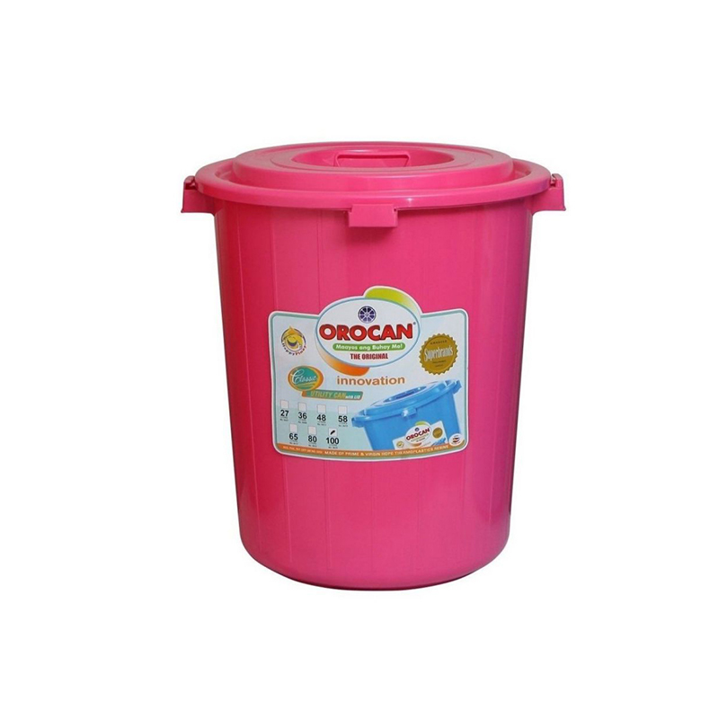 OROCAN STORAGE BIN 8412PA PINK POLYPROPYLENE 48L