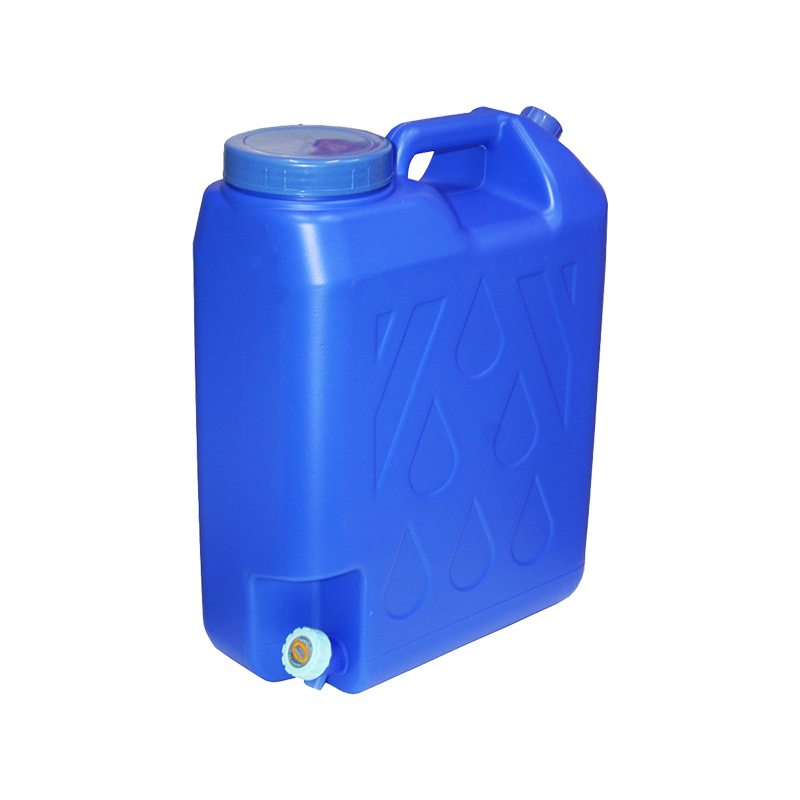 MP CONTAINER CONTAINER PET SLIM BLUE PLASTIC STORAGE W/FAUCET