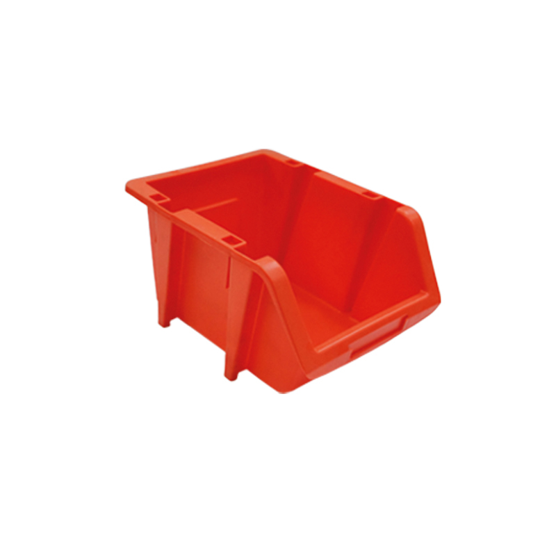 BIN BOX PLASTMANN PBOX MINI RED HDPE SN HD