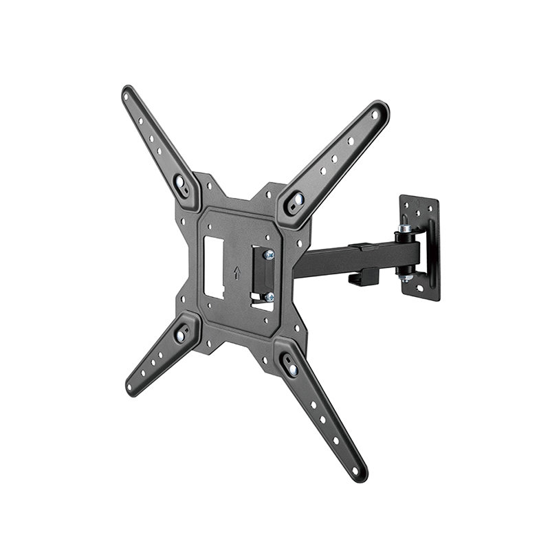 STACK TV BRACKET TSL0422-LPA68-441 BLACK STEEL FULL MOTION WALL MOUNT