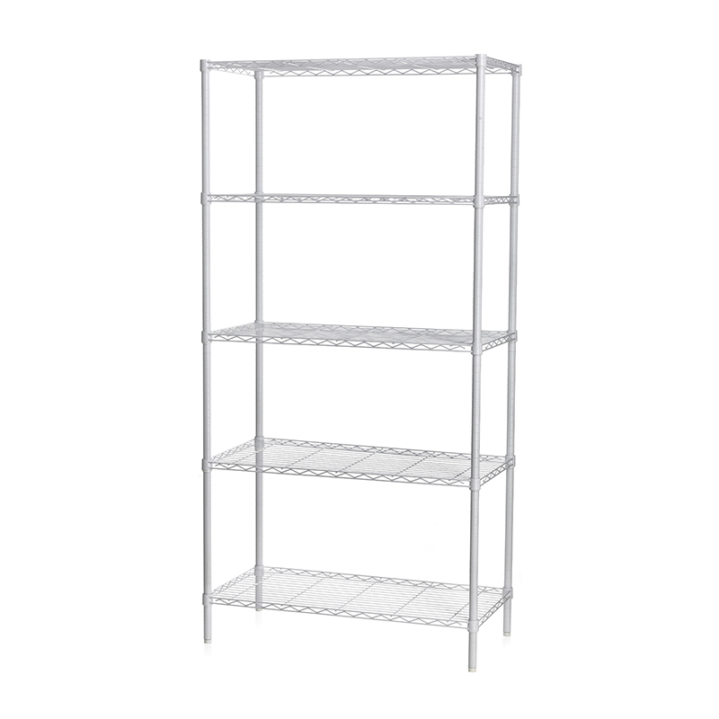 STACK RACK CITI-86T5E WHITE METAL WIRE 3 TIER