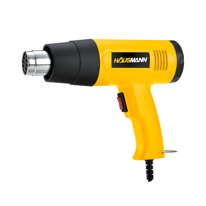 HAUSMANN HEAT GUN RF20001 YELLOW & BLACK METAL
