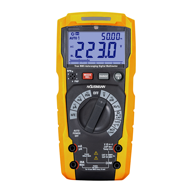 DIGITAL MULTIMETERS HAUSMANN DMHE0823-DT-8908