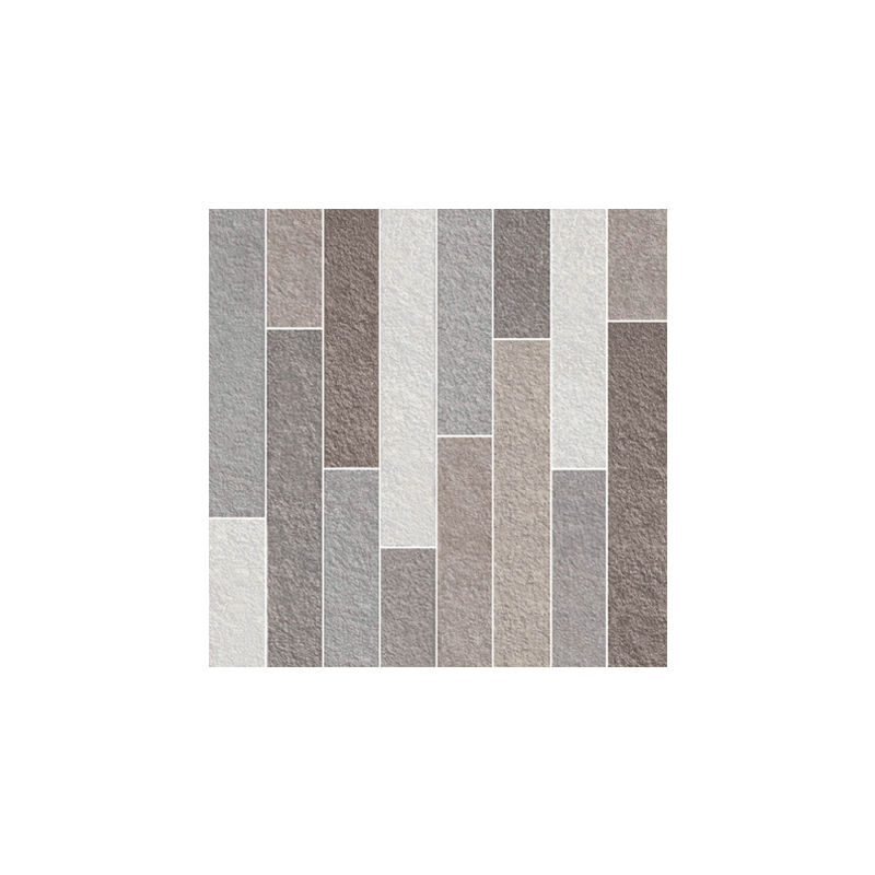 PLATINUM TILES AZUVI GREY CERAMIC FLOOR, RUSTIC LINEAR